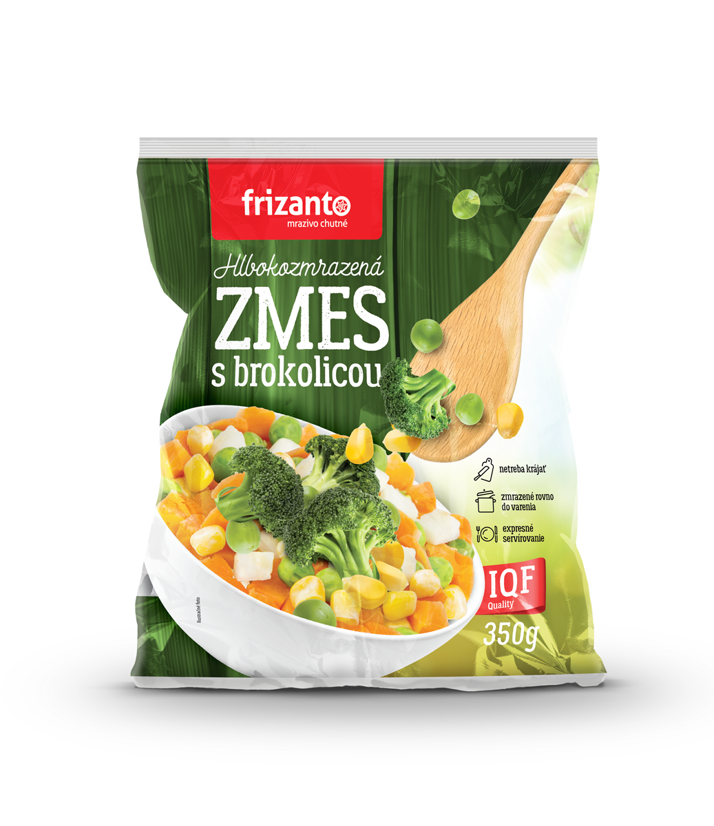 Frizanto hlbokozrmrazená zmes s brokolicou 350 g | CBA SK, a.s.