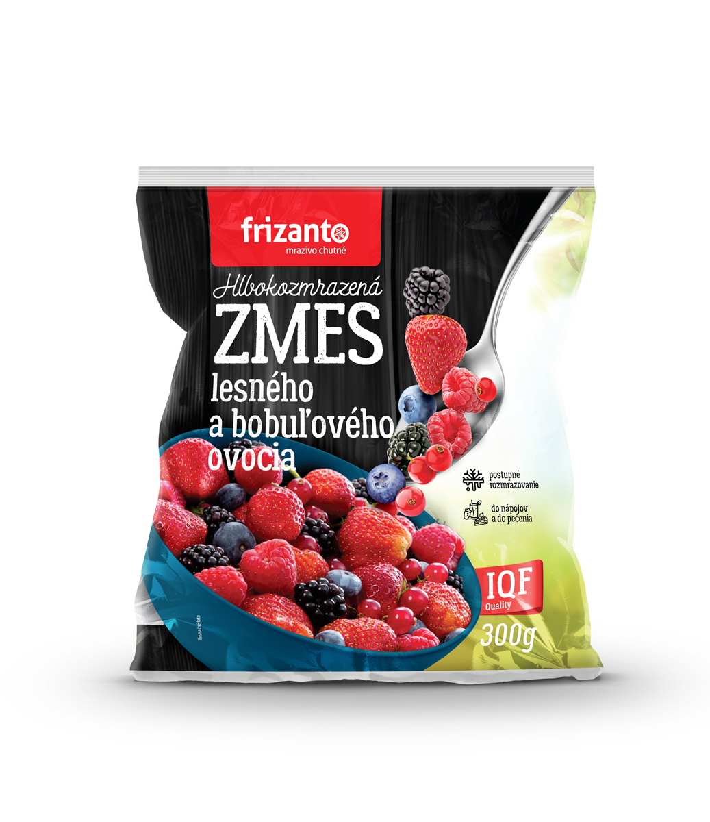 Frizanto hlbokozmrazená zmes lesného a bobuľového ovocia 300g | CBA SK ...